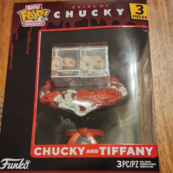 Funko | Toys | Funko Bitty Pop Chucky And Tiffany Set | Poshmark